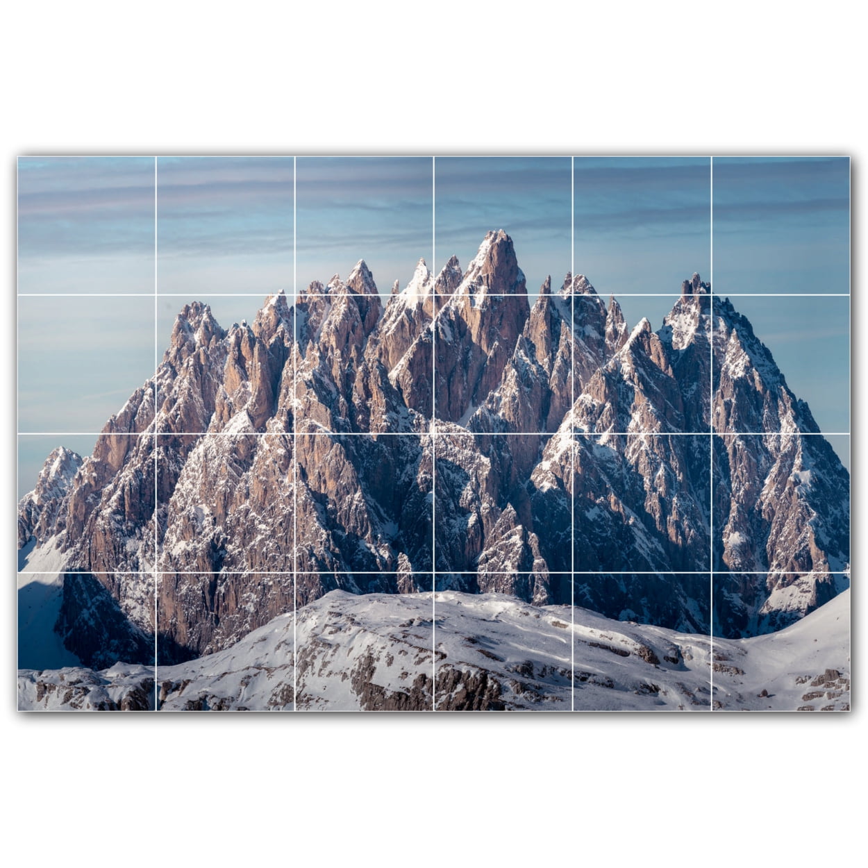 Picture-Tiles.com: Mountains Ceramic Tile Wall Mural WAL500860-64L. 48 ...