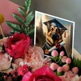 3drose, Puppy Sleeping a Heart-shaped Box, 6 Greeting Cards with ...
