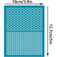 4x5 Inch Fish Scale Clay Stencil Mermaid Scale Silk Screen for Polymer ...