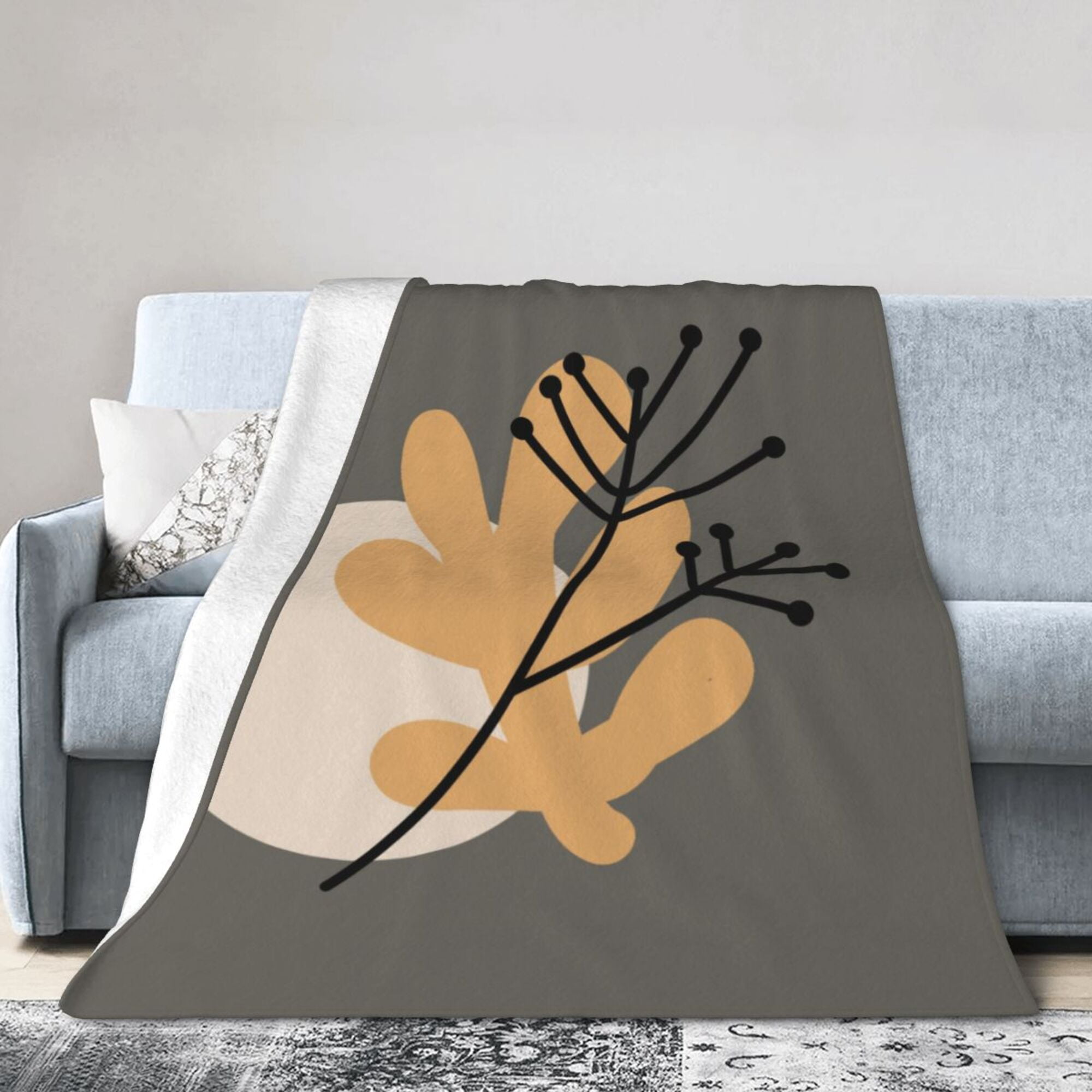 DouZhe Ultra-Soft Micro Fleece Lightweight Flannel Bed Blanket ...