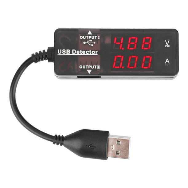 USB Detector,YB26VA Dual Display USB USB Voltmeter Ammeter Dual Display ...