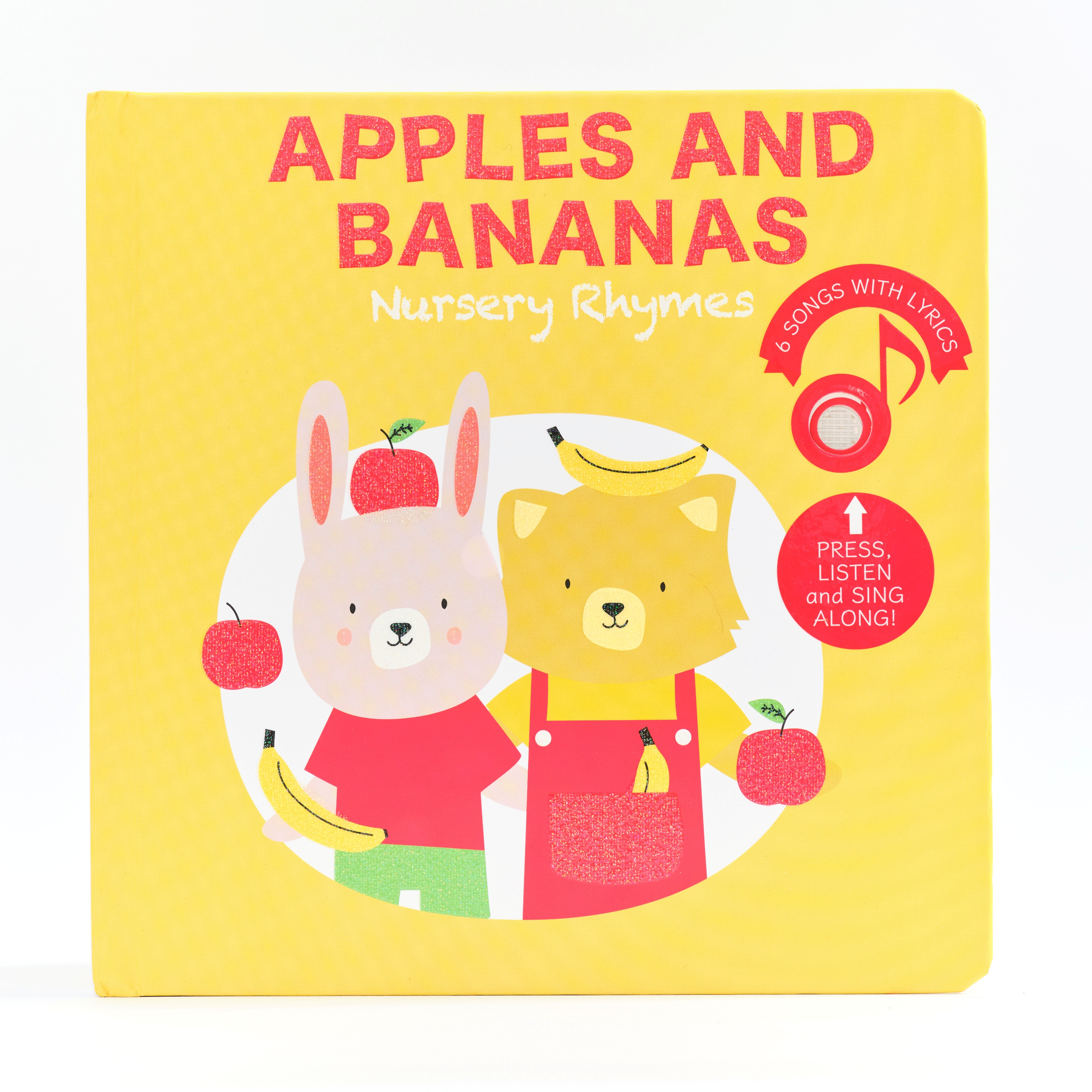 Cali s Books Apples And Bananas Nursery Rhymes Interactive Sound Book Cali s Books Apples And Bananas Nursery Rhymes Interactive Sound Book