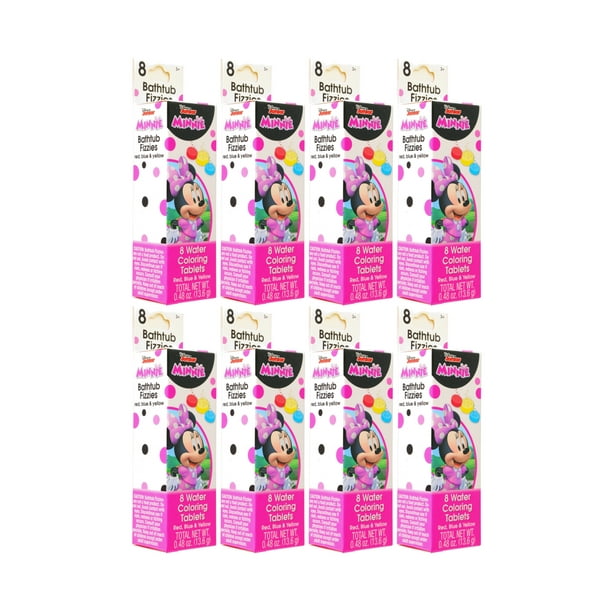 Disney Minnie Mouse Bathtub Water Coloring Tablets 64 Count - Walmart.com