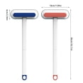 2-Sided Window Screen Brush with No-Removal Design, Thick Bristles ...