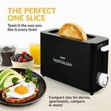 MyMini Single Slice Toaster, Black - Walmart.com