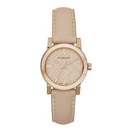 Burberry Women's Swiss Watch with Smooth Trench Leather Strap 34mm ...