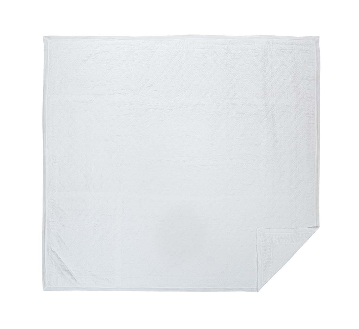 VHC Brands Farmhouse Bedding Adelia White Quilt Twin - Walmart.com
