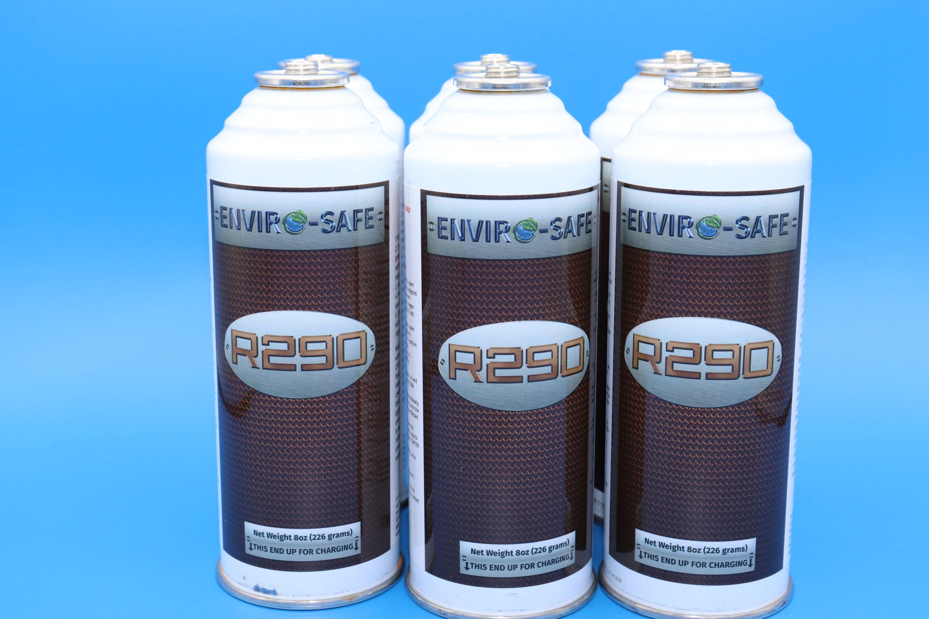 Envirosafe R290 Refrigerant, -8oz Cans R-290, 56% OFF