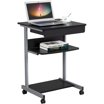 Bilot Mobile Computer Desks with Keyboard Tray, Printer Shelf and ...