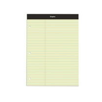 Ampad Writing Tablets, Double Sheets Pad, Law Rule, 8 1/2 x 11 3/4 ...