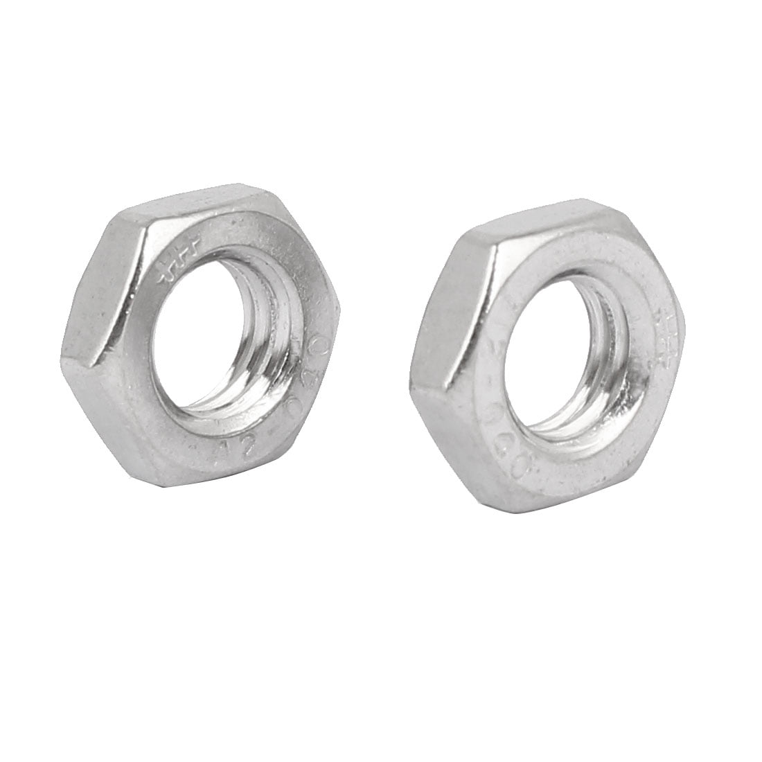 M5 Thread Diameter 304 Stainless Steel Hex Thin Nut Screw Cap Fastener ...