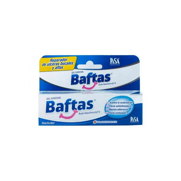 Baftas Gel Gingival 15 Ml Baftas Gel Gingival | Walmart en línea