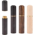 3pcs 3 Colors Sandalwood Leather Craft Sewing Needles Case Box Hand ...