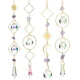 1PC Rainbow Maker Crystal Suncatcher, Sun Catcher with Chain Prism ...