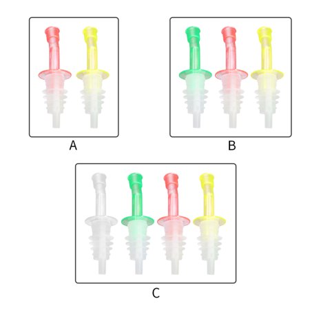 Bottle Stopper Wine Soy Sauce Plastic Flow Fluid Pourer Pourer ...