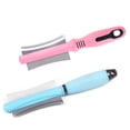 Multi-functional Pet Comb Double Rows Dog Hair Grooming Comb Stainless ...