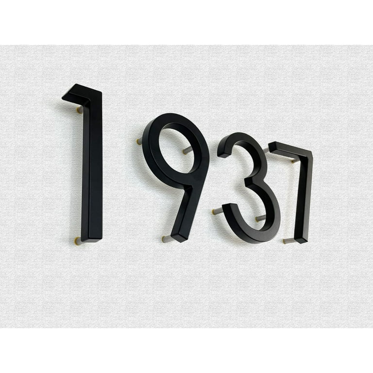 Floating House Numbers And Letters