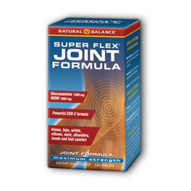 Super Flex Joint Formula Natural Balance 120 Tabs - Walmart.com ...