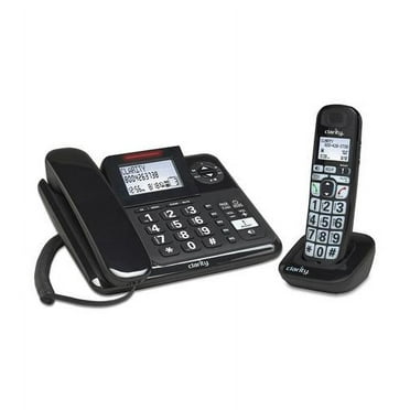 AT&T EL52219 2 Handset Answering Corded/Cordless Phone System - Walmart.com