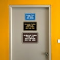 Signs ByLITA Classic Framed Please Turn the A/C Off When Not In Use ... Signs ByLITA Classic Framed Please Turn the A/C Off When Not In Use ...