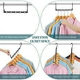 SUWU Closet Organizer Magic Hangers 12 Pack Space Saver Clothes Hanger ...