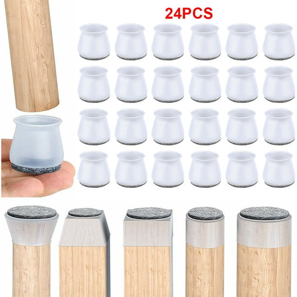 Click here for Jiuou 24pack Ruby Slider Chair Leg Protector For H... prices