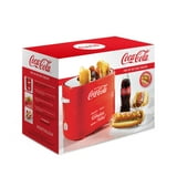 Nostalgia Coca Cola 2-Slot Retro Pop-Up Bun and Hot Dog Toaster with ...