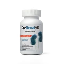 ProRenal+D Kidney Multivitamin with Omega-3 Fish Oil, Gluten-Free ...