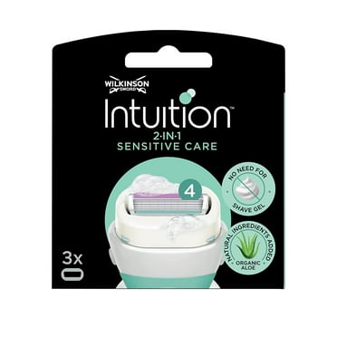 Schick Intuition Jasmine Blossom for Women Refill Blade Cartridges, 3 ...