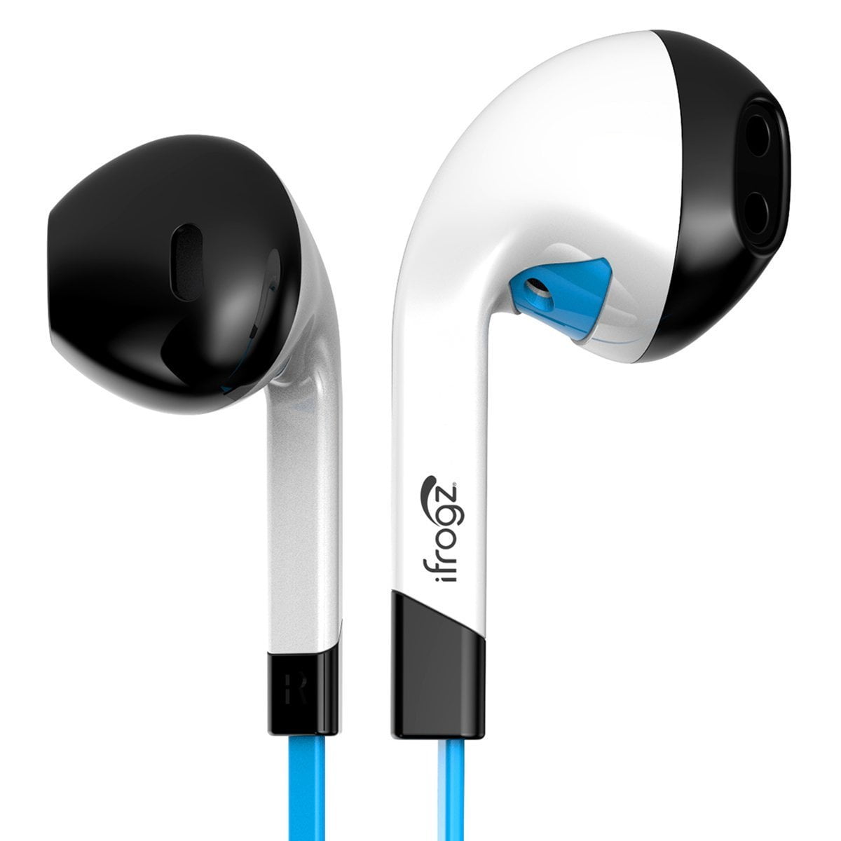 iFrogz InTone In-Ear Earbud Headphones with Mic and Noise Isolation ...