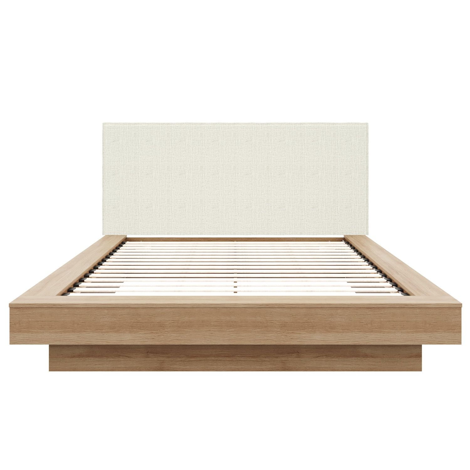 Click here for Nexera Julian Queen Size Platform Bed With Upholst... prices