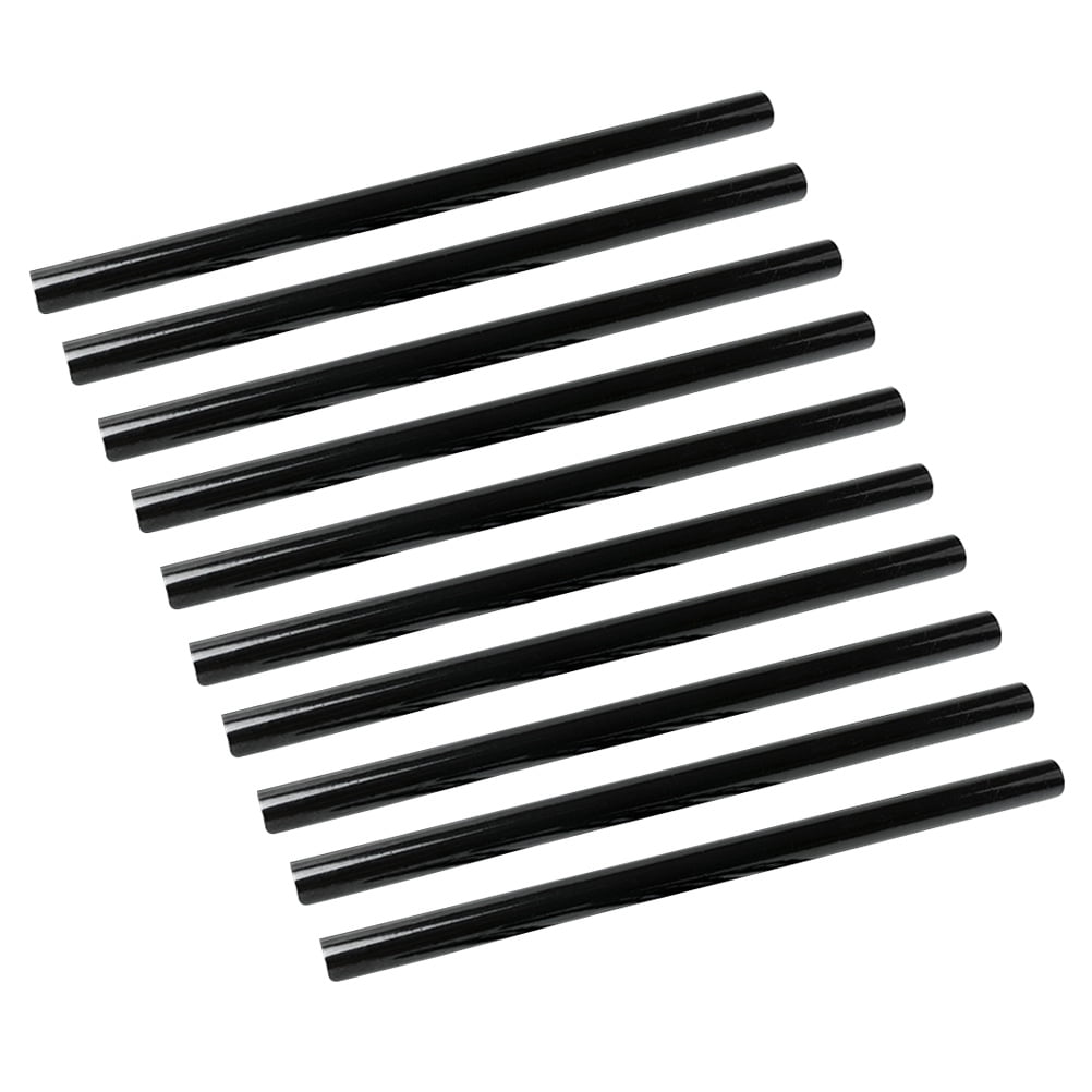 HOMEMAXS 10pcs Hot Glue Sticks Black Hot Melt Glue Sticks Hot Glue Rods ...