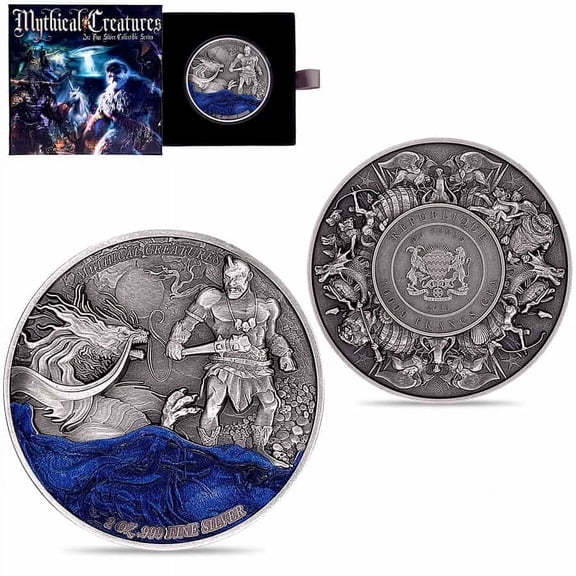 2024 Chad 2 oz Silver Aztec Warrior Queen High Relief Coin .999 Fine ...