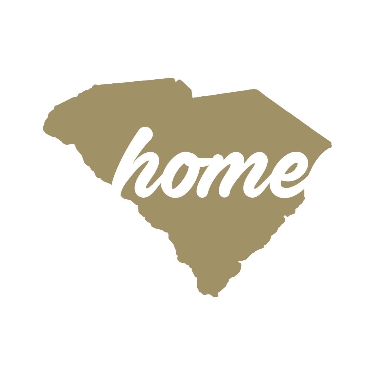 South Carolina Home Sticker Decal Die Cut - Self Adhesive Vinyl ...