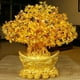 Feng Shui Citrine Money Wealth Tree Chinese Fortune Tree Crystal Tree ...