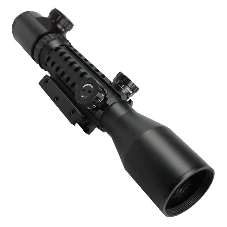 Hunt-Down 3-9x40TEO BK Matte Tripple Illuminated Hunting Rapid Range ...