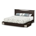South Shore SoHo Storage Platform Bed with 2 Drawers, Multiple Sizes ...