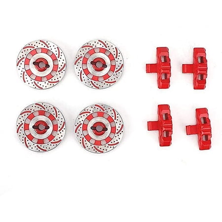 Life 1/7 Rc Car Aluminum Alloy Wheel Brake Disc, Rc Upgrade Part Fit ...