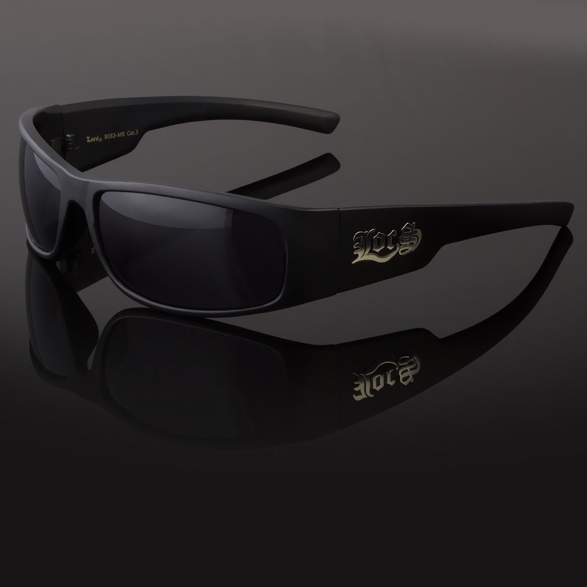 New Men Dark Lens Gangster Black Og Sunglasses Locs Biker Glasses