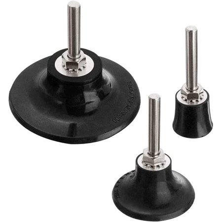 SHARKDOOK Roloc 3 Pack Universal 1/4 Shank Quick Change Sanding Disc ...