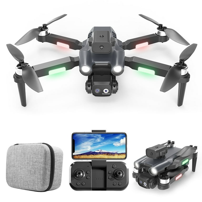 RnemiTe amo 2023 FPV Drone Kit Brushless Motor Drone with 1080P Camera 2.4G WIFI FPV RC Quadcopter with Headless Mode Follow Me Altitude Hold