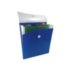 BAZIC Expanding File Folder 5 Pockets w/ Tab, Letter Size Plastic File ...