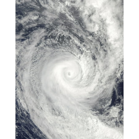 February 4, 2010 - Tropical Cyclone Oli off the coast of Tahiti Poster ...