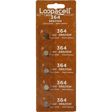 10 LOOPACELL AG3 LR41 392 384 CX41 SR41SW SR736 1.5V Alkaline Watch Battery - Walmart.com