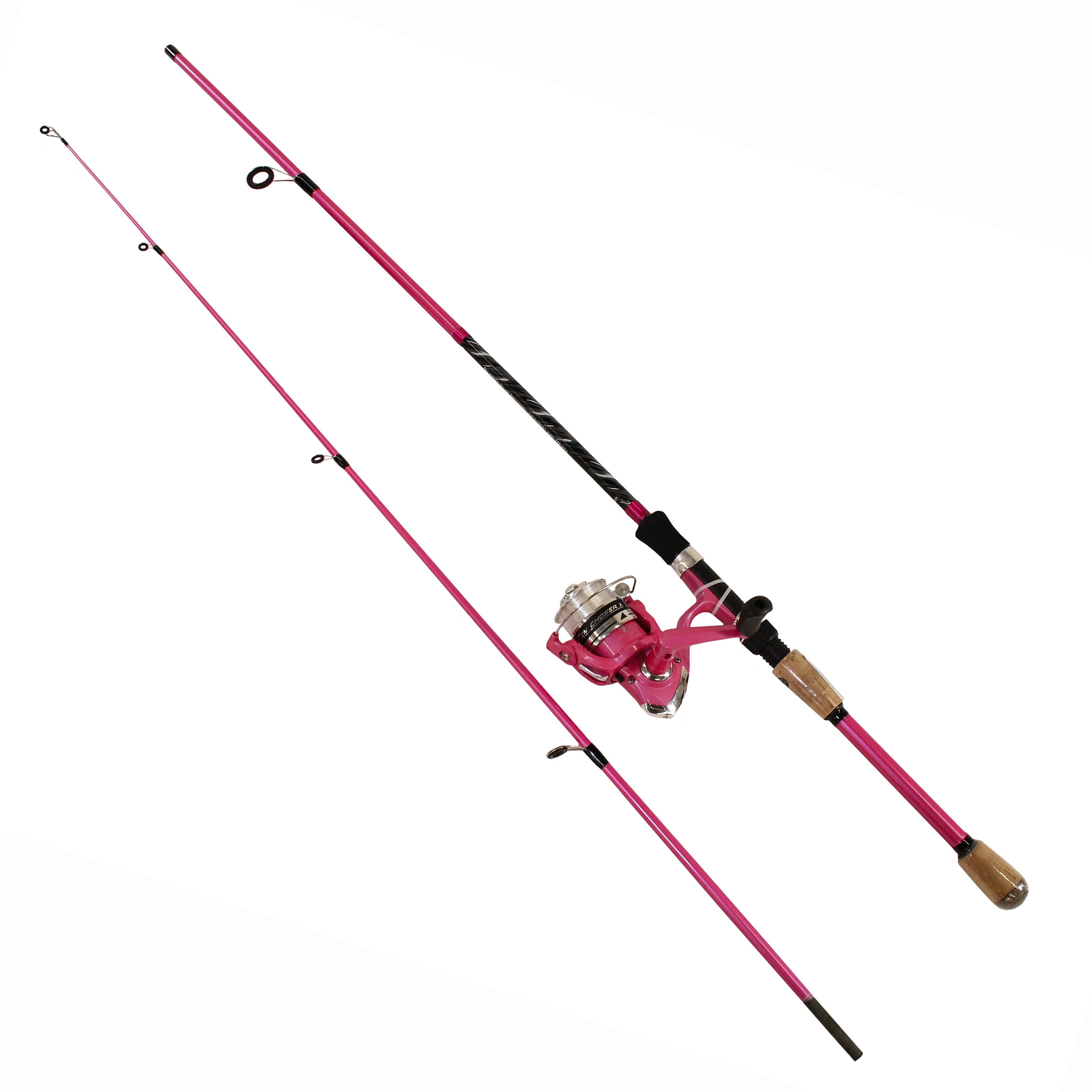 Okuma Fin-Chaser Spinning Combo 30 Reel Size, 1BB Bearings, 6'6" Length ...