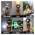 Digital Lux Light Meter, Lumenmeter Lux/FC Meters Luminometer ...