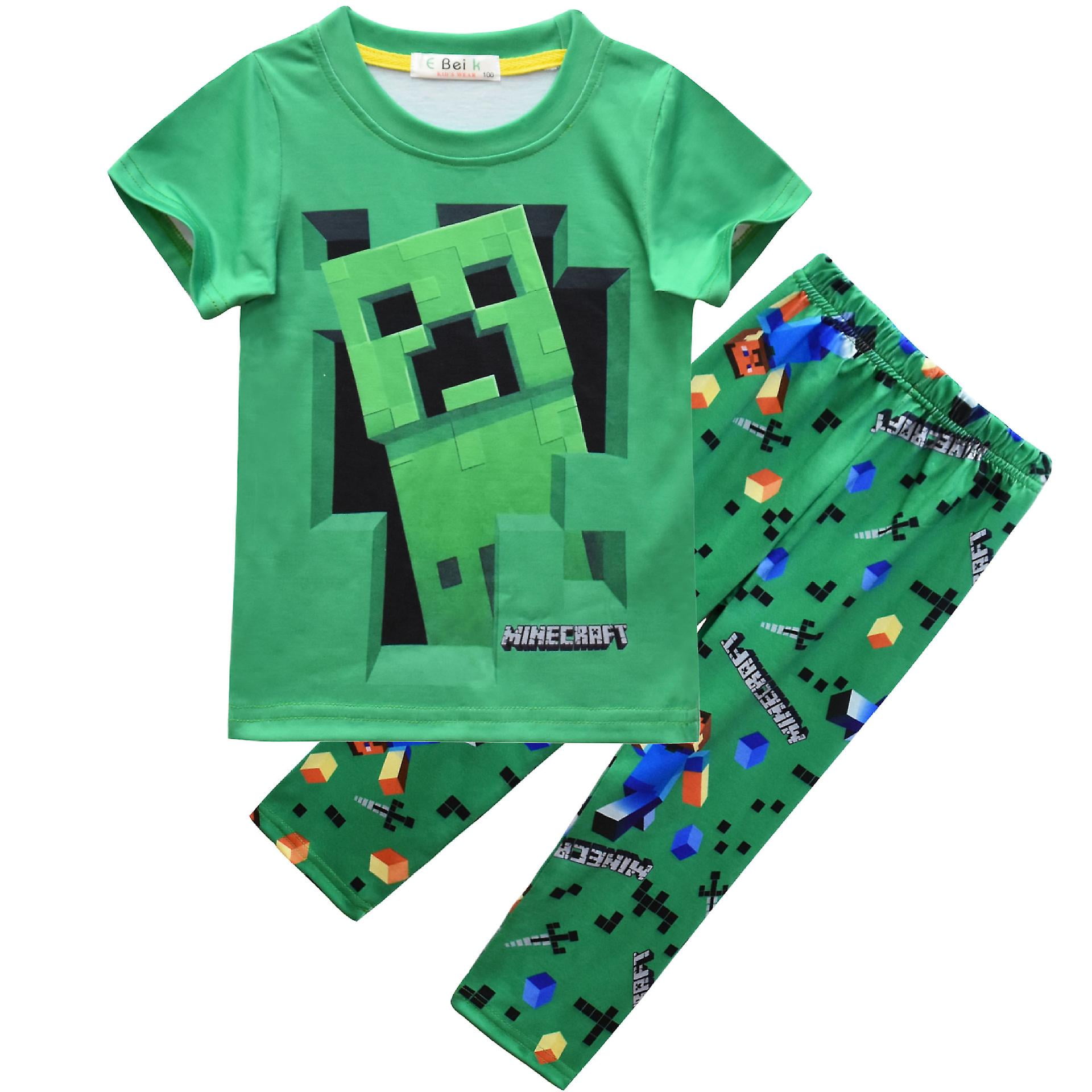 Click here for Sebneei Minecraft Sleepwear Kids Boy Girl T-Shirt... prices