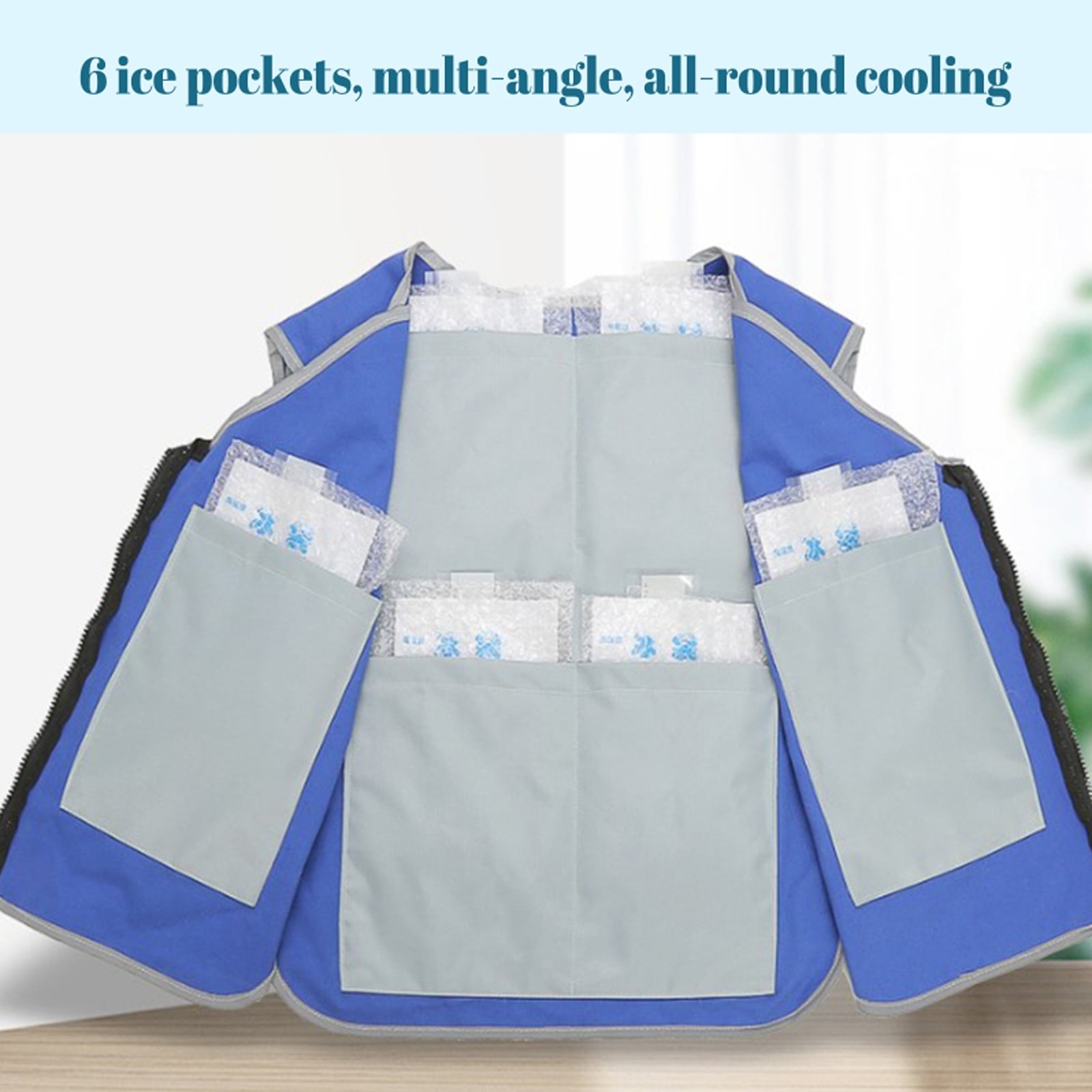 Click here for Super Homeca Cooling Vest ice Bag Cooling Undershi... prices