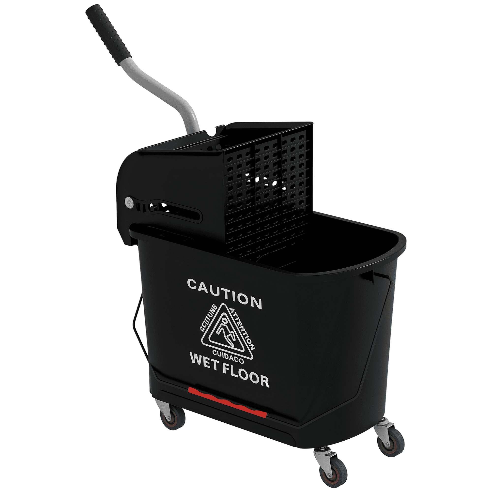 Click here for Homcom Compact Mop Bucket With Wringer On Wheels 5... prices
