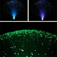 Fiber optic lamp / fiber lamp - color changing - 21 cm multi -crash ...